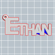 🗝️ Ethan Keychain・ STL File for ・Cults