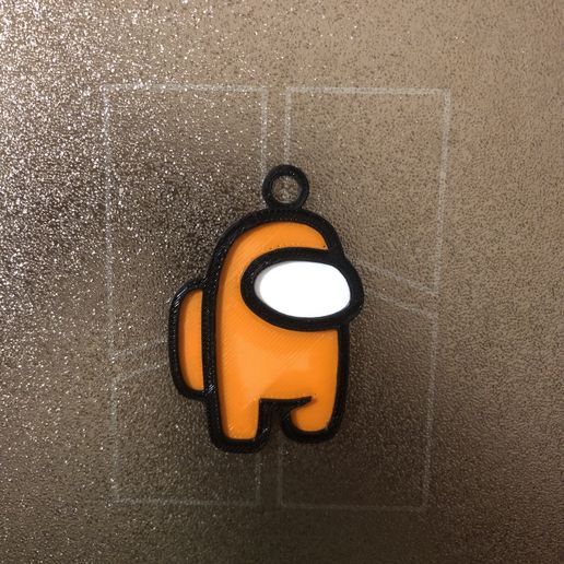 STL file Among us keychain 🗝️ ・3D printing design to download・Cults