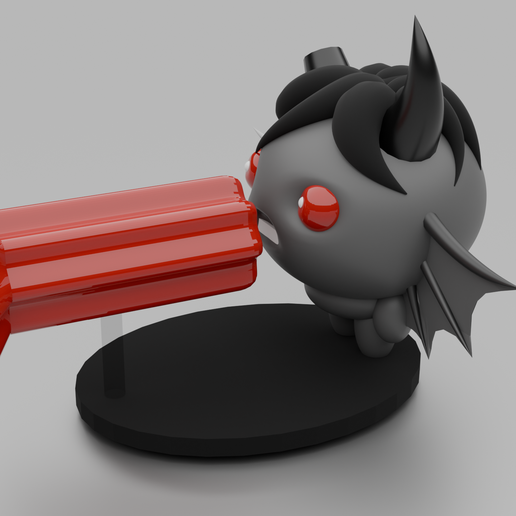 🎮 The binding of isaac azazel statue・ STL File for 3D printing・Cults