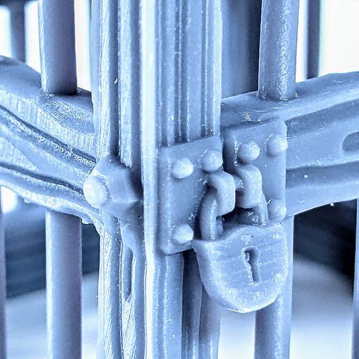 🎲 Prisoner's Cage・ 3D File for 3D printing・Cults
