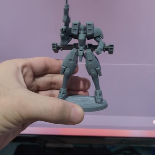 🤖 Gundam Aries modo guerrero.・3D Print・Cults