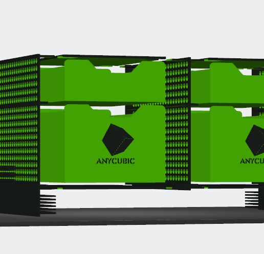 🧞‍♂️ Storage 4 drawer anycubic tray・ STL File for 3D printing and CNC ...