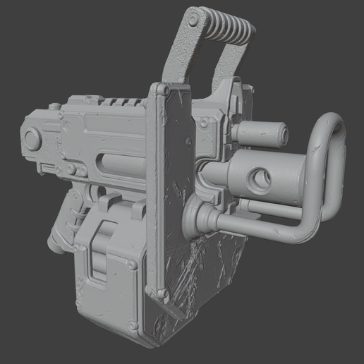 🛰 Assault Bolter - Space Marine・ STL File for 3D printing・Cults
