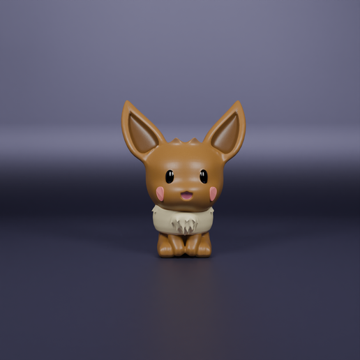 🐉 Pokémon | CHIBI EEVEELUTIONS・ 3D File for 3D printing・Cults