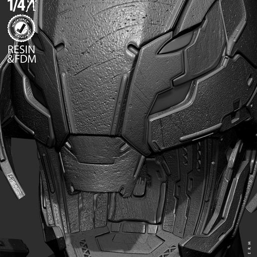 👤 WICKED MARVEL ULTRON PORTRAIT BUST: TESTED AND READY FOR 3D PRINTING ...