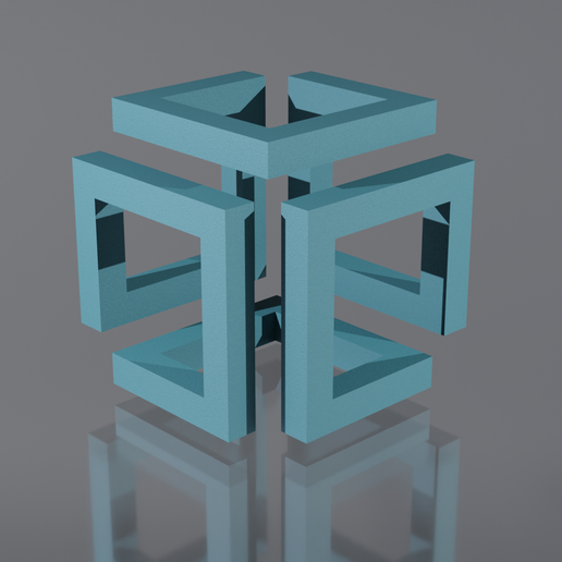 Free STL file Impossible figure? 👾 ・3D printing template to download・Cults