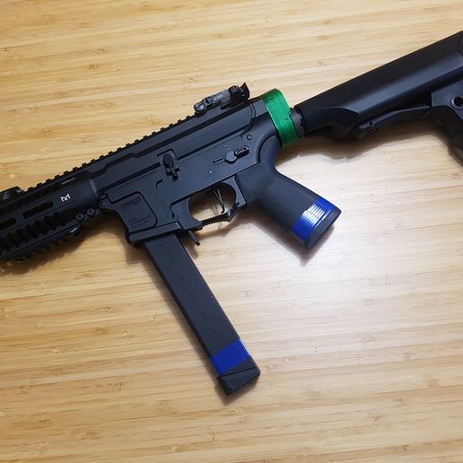 STL file DCD Airsoft - M4 Drop Stock Adapter (Fits ARP9) 🔫 ・3D printing ...