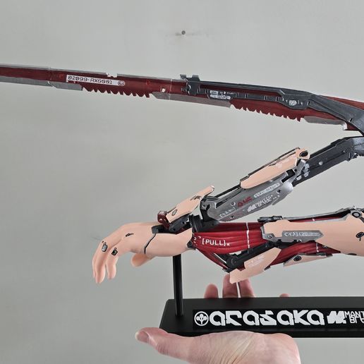 🎮 Cyberpunk 2077 Mantis Blade With Stand・3D Print with the P1S 3D ...