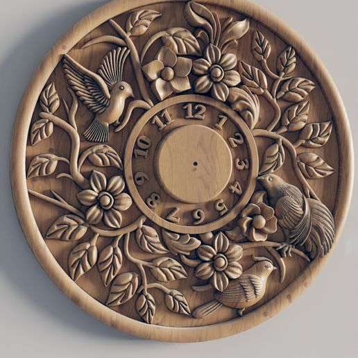 🕰️ wall clock pack・ STL File for 3D printing and CNC machining - Laser ...