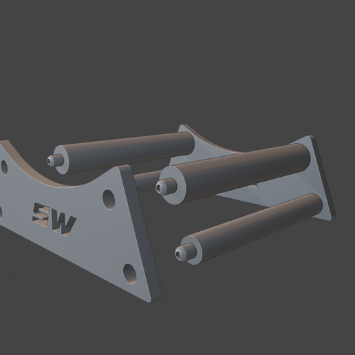 🛞 Wheel stand scale model 1:18 / 1:24・Free STL File for 3D printing・Cults