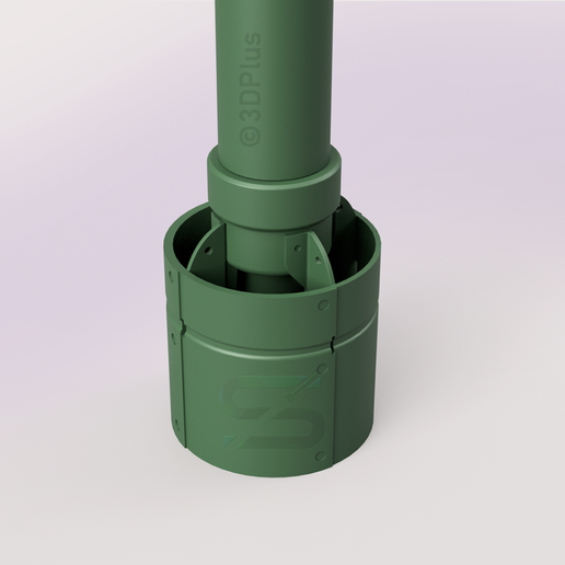 🚀 United States WW2 Bazooka M6A3 HEAT Rocket・ STL File for 3D printing ...