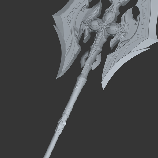 ⭐ Honkai Star Rail Feixiao Axe 3d print・ 3D File for 3D printing・Cults