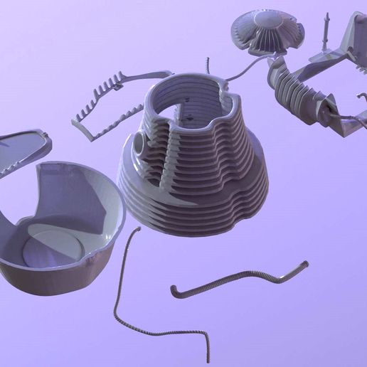 🪰 The Fly - Teleportation Pod・ 3D File for 3D printing・Cults