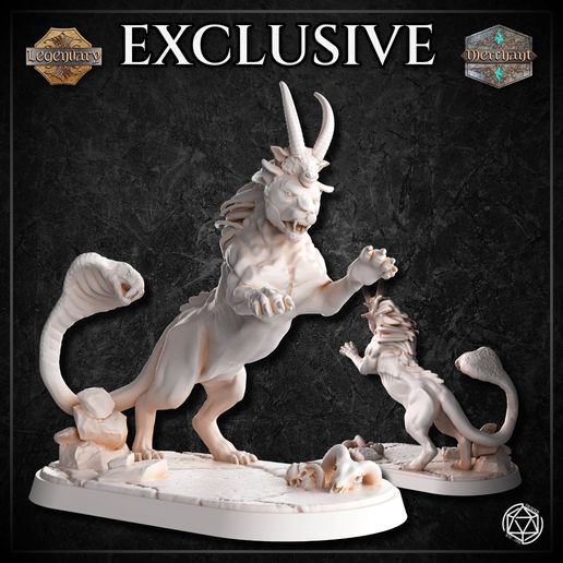 🦸 Chimera Variant・ STL File for 3D printing・Cults