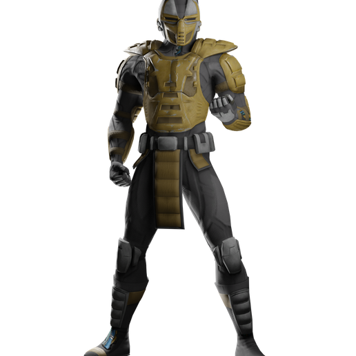 🥷 Mortal Kombat 3 - Cyrax・Free STL File for 3D printing・Cults