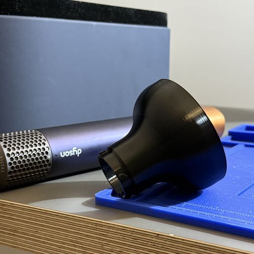 🔌 Dyson Airwrap 80mm adapter・Free STL File for 3D printing・Cults