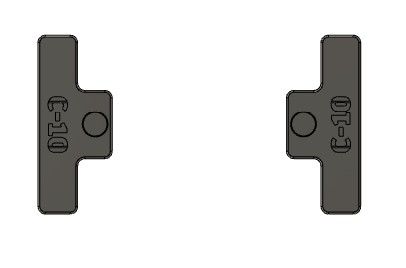 👽 Mag-Mounts Axial SCX24 C-10 Body・ STL File for 3D printing・Cults