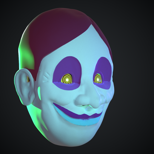 🛸 UFO ALIEN DANDADAN MASK HALLOWEEN・ STL File for 3D printing・Cults