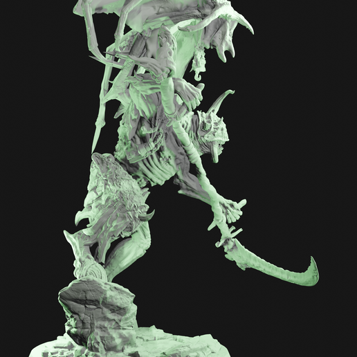🤴 Rot Harvester Demon Prince・ 3D File for ・Cults