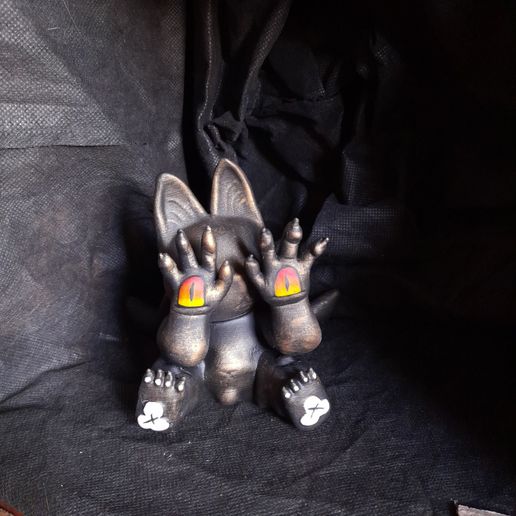 🍇 It is not a grape brain cat (?・Free STL File for 3D printing・Cults