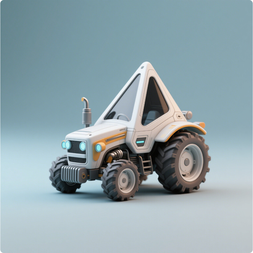 🚜 tractor・ STL File for 3D printing・Cults