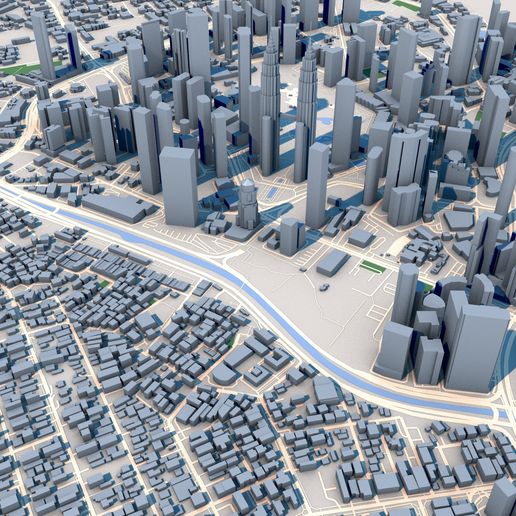 🇲🇾 Merdeka 118 Petronas Towers Kuala Lumpur Malaysia・ 3D File for 3D ...