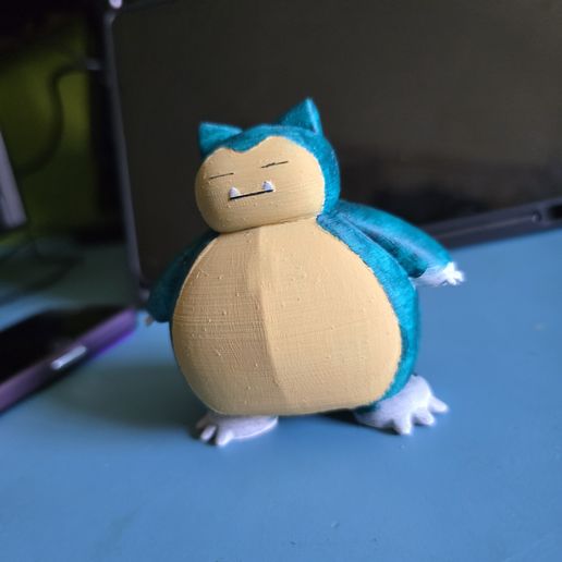 🧸 Snorlax Official Design・Free STL File for 3D printing・Cults