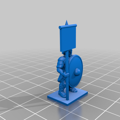3D printable Late Antiquity - Roman Heavy Infantry Command・Cults