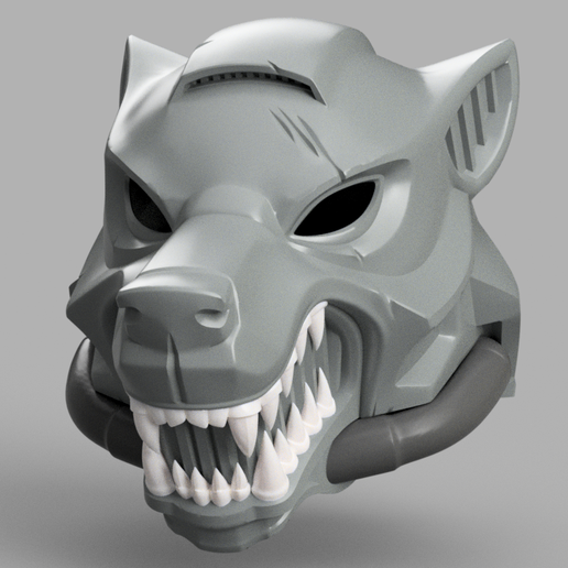 🛰 Space Wolves Marine Space Marine Helmet Cosplay 1:1 Replica・ STL File ...