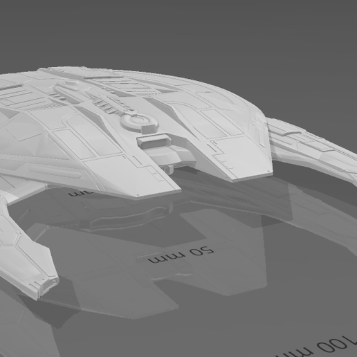 🖖 STO - Federation - Edison-class Temporal Warship・Free STL File for 3D ...