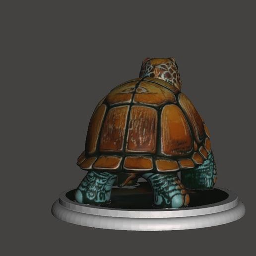 STL file Happy Turtle Figure - 3D Print Model 🐢 (OBJ)・3D print design ...