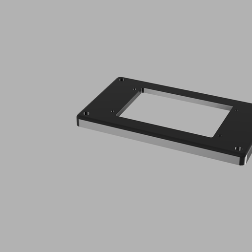 📱 Renogy Inverter Remote Panel Mount・ STL File for 3D printing・Cults