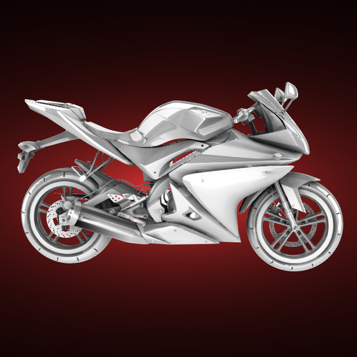 STL file Yamaha YZF-R125 2011 🏠 ・Design to download and 3D print・Cults