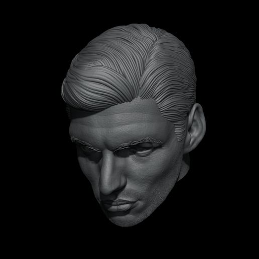 🗿 Max Verstappen Headsculpt – F1 Legend 1:6 & 1:12 Scale STL & OBJ・ 3D ...