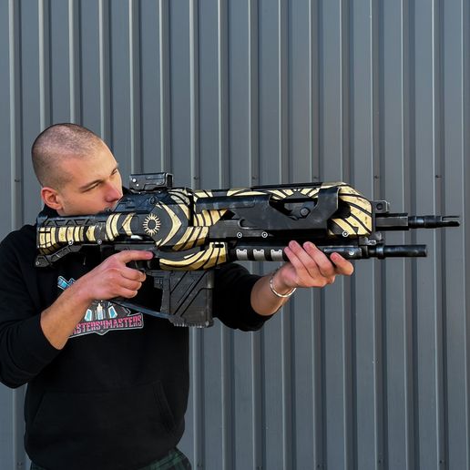 🔫 Destiny 2 The summoner God roll replica prop weapon rifle gun cosplay ...