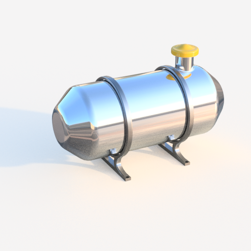 🌙 MOON FUEL TANK HOTROD II FOR 1/24 - 1/25 MODEL KIT.・ STL File for 3D ...