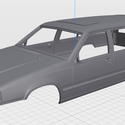 👽 Volvo 745 1/24 Body・ STL File for 3D printing・Cults