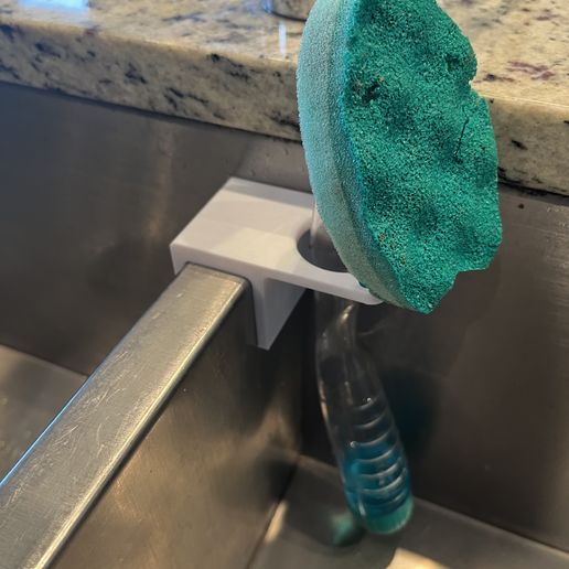 Free STL file Scrubber holder 🔪 (OBJ)・3D printable model to download・Cults