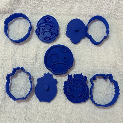 🍪 cookie cutter Mario bros・ 3MF File for 3D printing・Cults