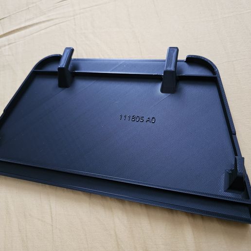 STL file Peugeot 3008 (2021) trunk floor side panel replacement for ...