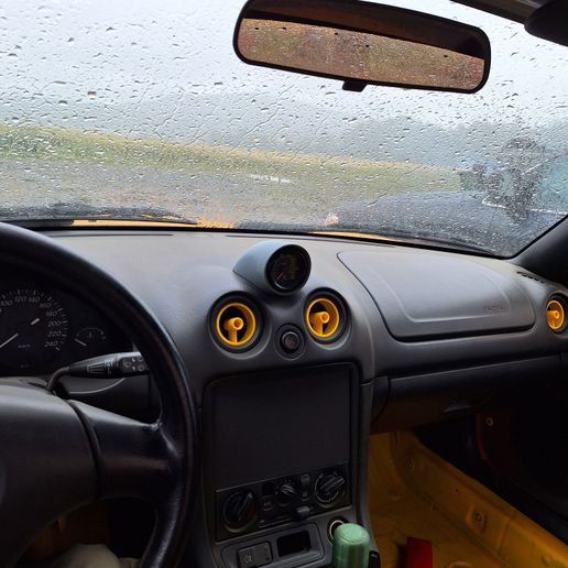 🚗 Mazda Miata NB - Dash Top Gauge Pod・ 3MF File for 3D printing・Cults