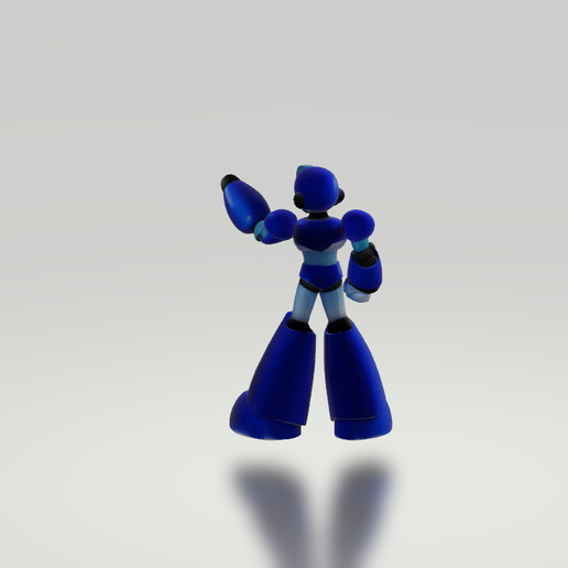 👨 Mega Man・ STL File for 3D printing・Cults