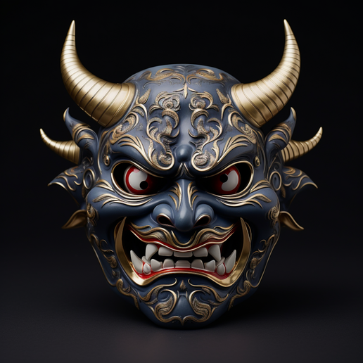 🇨🇳 Demonio Chino・Archivo STL para Impresión 3D・Cults