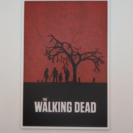 🚶 The Walking Dead (2010) - Series Poster・Free STL File for 3D printing ...