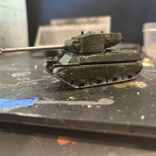 🪖 M6A2E1 1:100・3D Print with the Anycubic Photon Mono 4 Ultra 3D ...