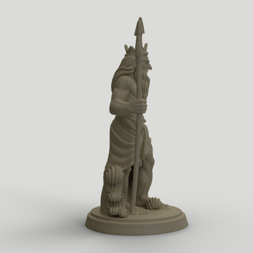 🔱 Poseidon God of the Sea Statue - Detailed 3D Printable Model・ STL ...