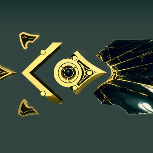 STL file Senna Gun League of Legends 🔫 (3MF)・Design to download and 3D ...