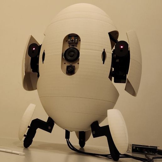 🚁 Portal inspired sentry turret・ 3D File for 3D printing・Cults