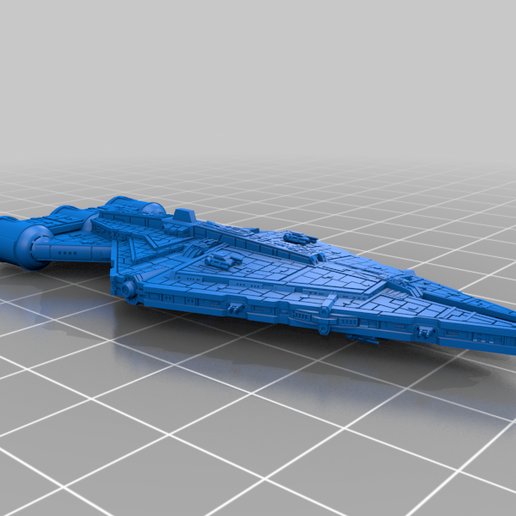 SW:Armada Republic Light Cruiser・Free STL File for ・Cults