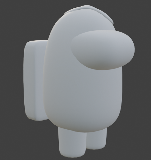 🥚 Among Us without texture・ STL File for 3D printing・Cults